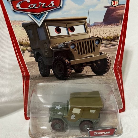 Mattel | Toys | Disney Pixar Cars Sarge Desert Collectible St Edition ...